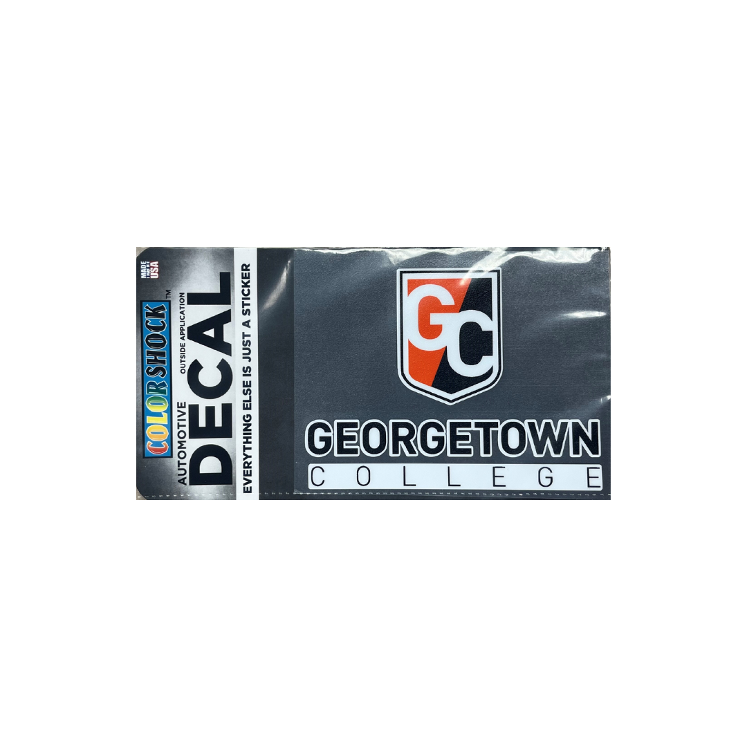 Georgetown College Shield Decal | Georgetown College Gear Shop
