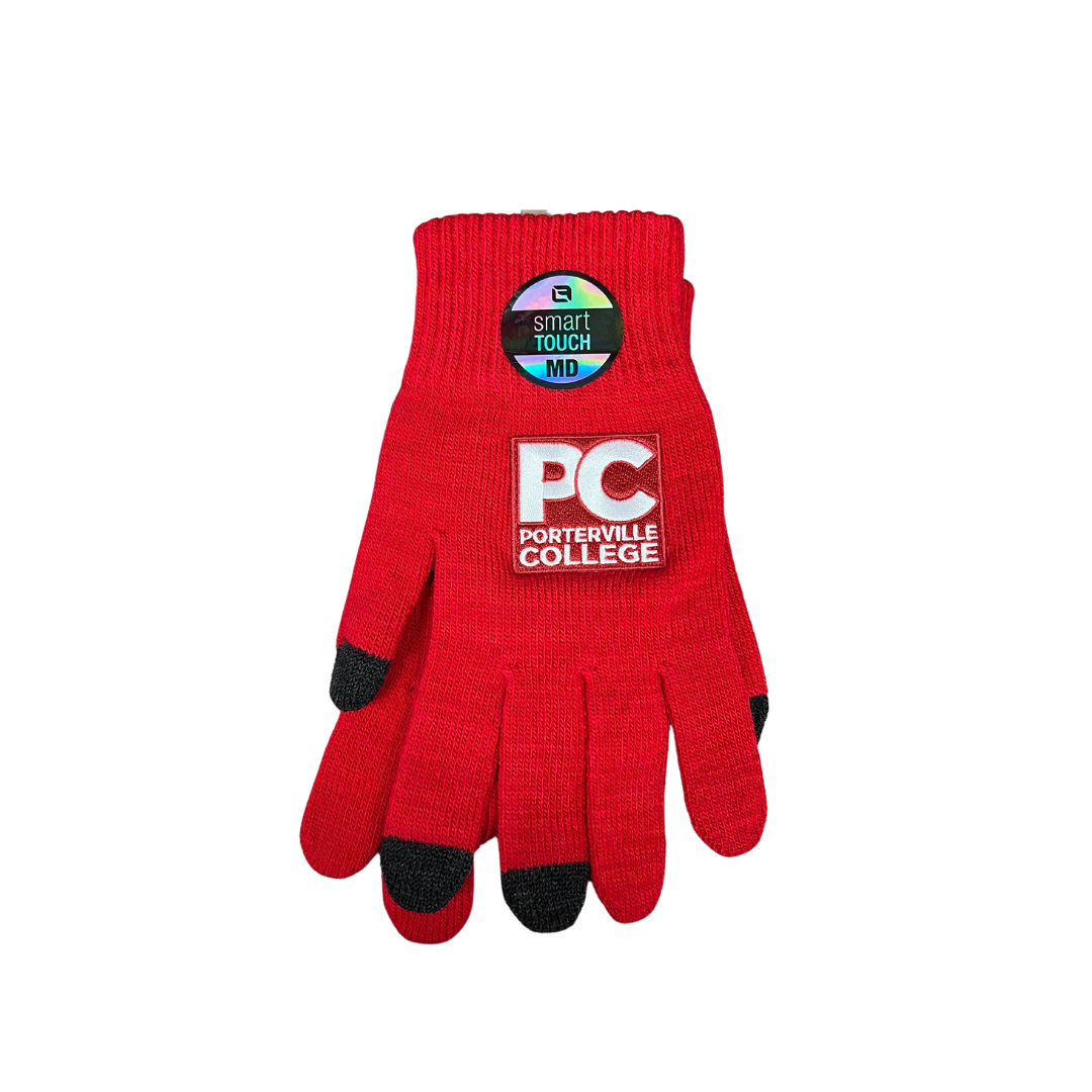 Logofit iText Knit Texting Gloves | Porterville College Gear Shop