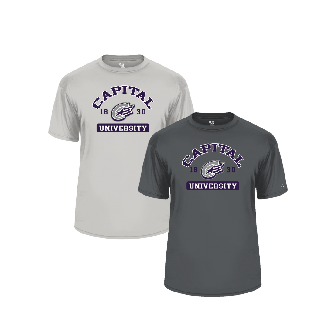 Capital University Short-Sleeve Core Tee by Badger | Capital University ...