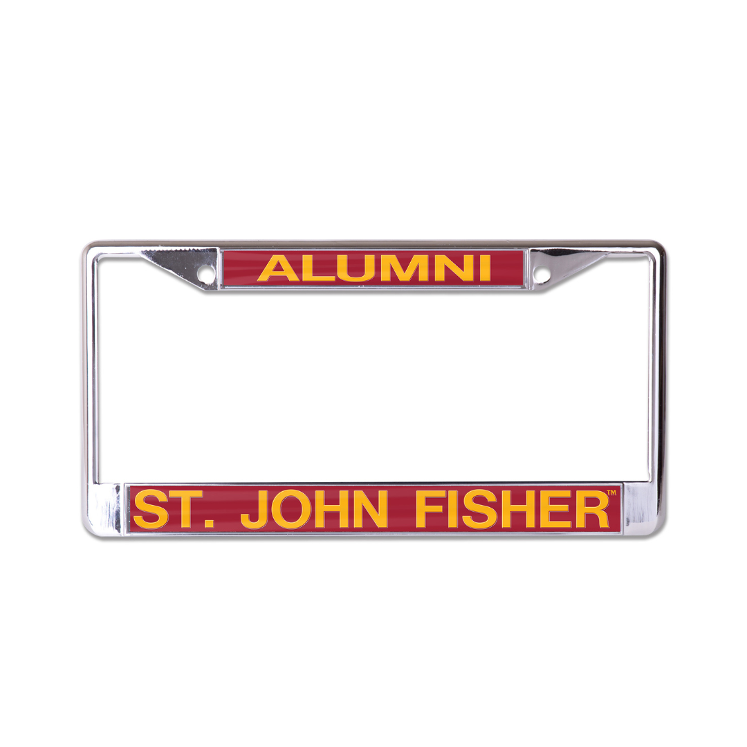 Alumni License Plate Frame | St. John Fisher Gear Shop