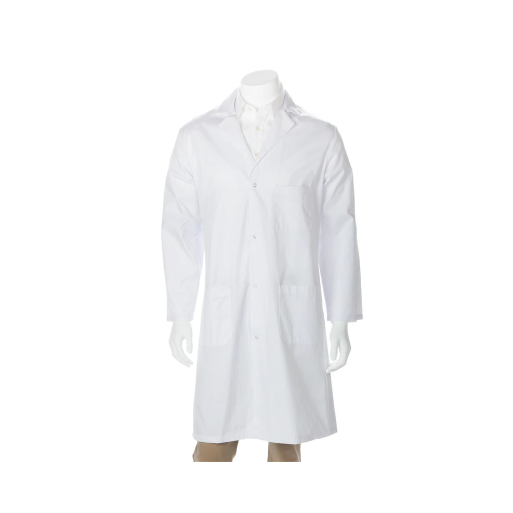 Unisex Poly-Cotton Lab Coat with Snaps | Marywood University Gear Shop
