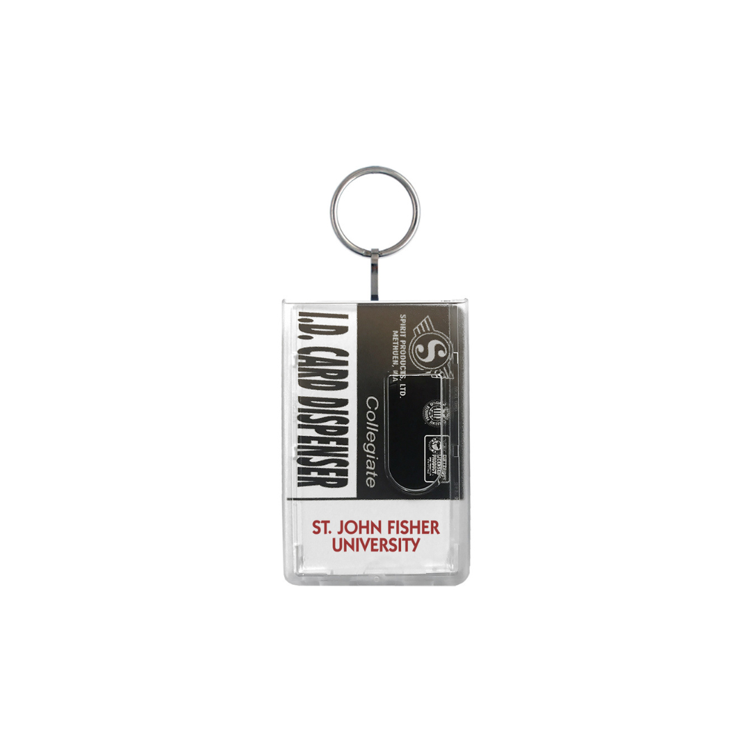 Thumb Notch ID Holder Keychain | St. John Fisher Gear Shop