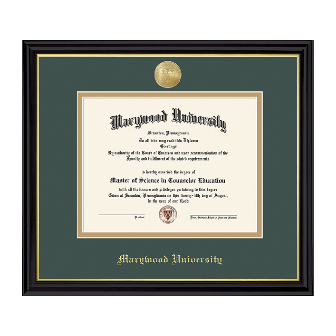 Framing Success Marywood University Coronado BA/MA Diploma Frame ...