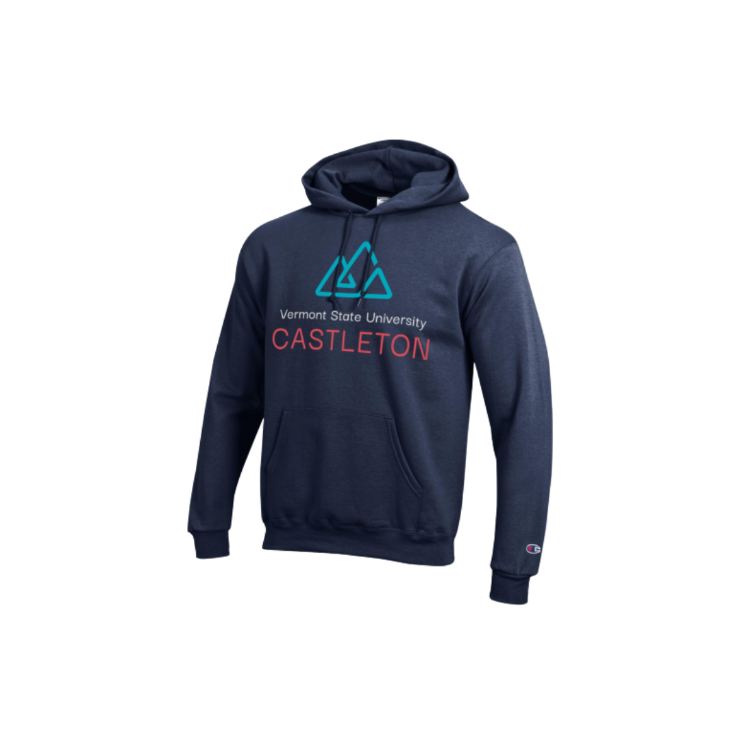 Champion Powerblend VTSU Castleton Hoodie | Vermont State University ...