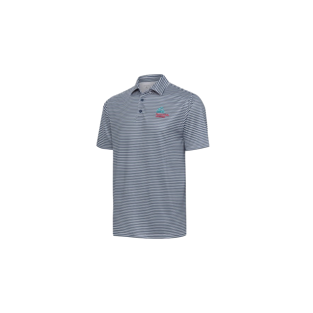 Antigua "Skills" VTSU Striped Polo | Vermont State University Gear Shop