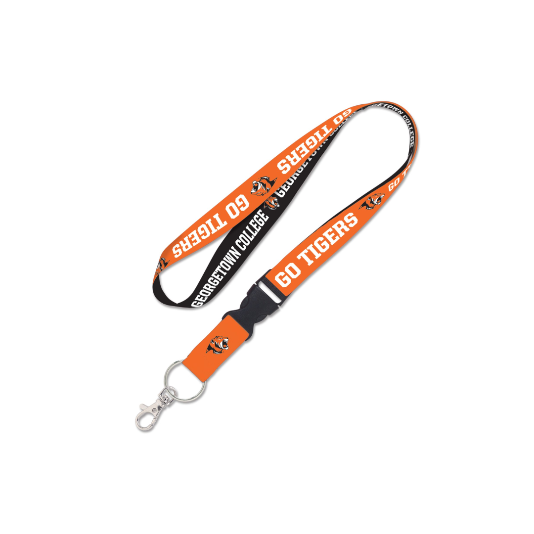 GC Lobster Claw Go Tigers! Lanyard | Georgetown College Gear Shop
